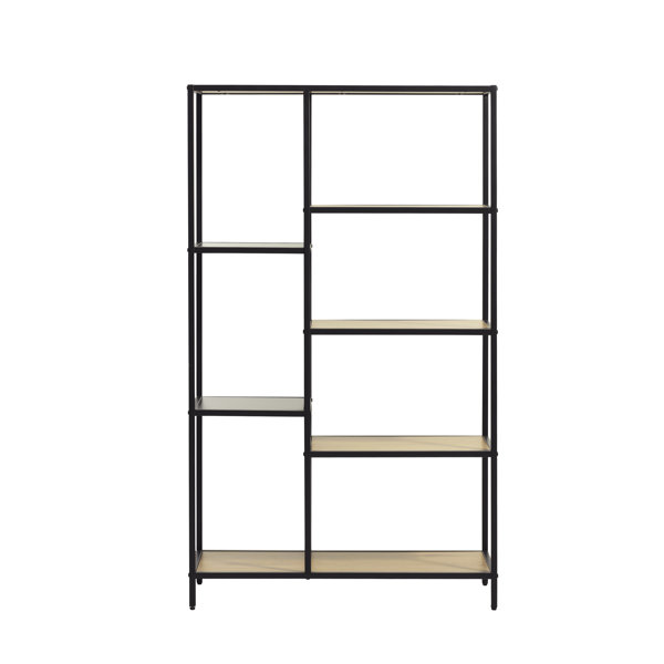 17 Stories Niurka 146mm H x 70cm W Steel Standard Bookcase | Wayfair.co.uk